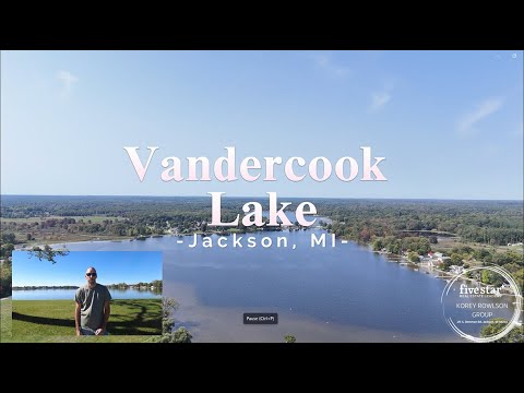 Vandercook Lake Jackson County Michigan Townsend Beaman Park Hague Park ...