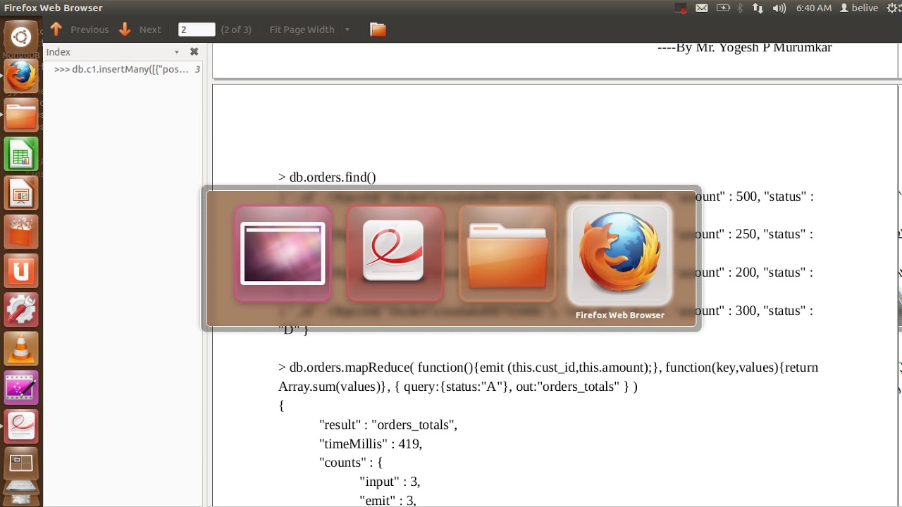 Map Reduce On Mongodb Youtube