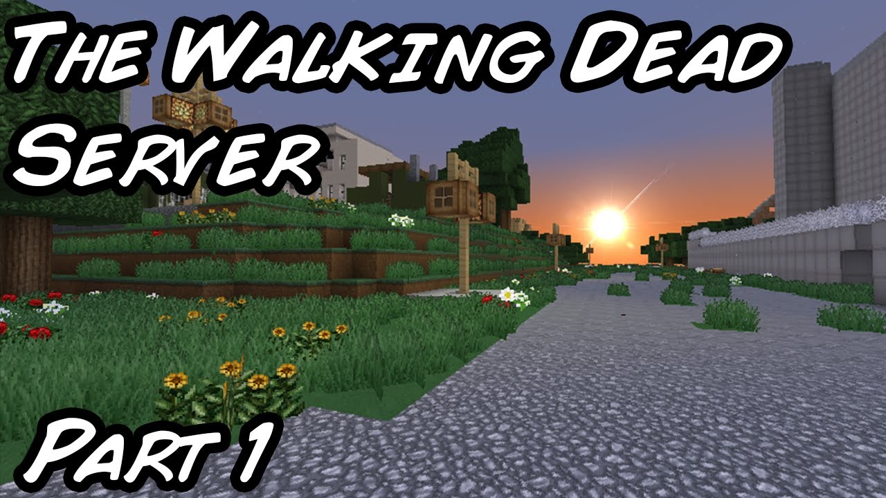 Minecraft The Walking Dead Server w/ Toxic Monkey - Part 1 - YouTube