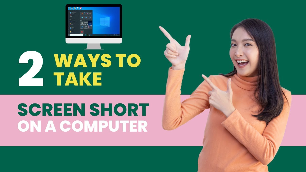 How to Take a Screen Short on Computer or Laptop - YouTube