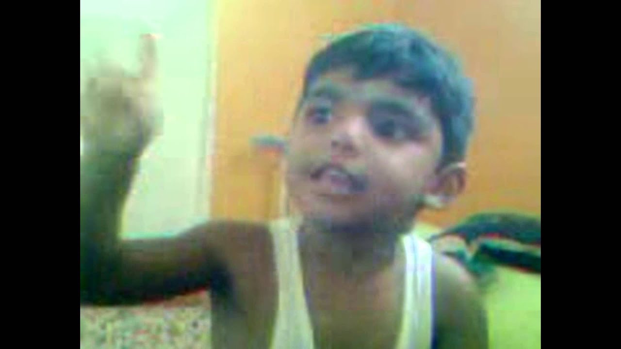 3 5 yrs old rudra nitish bellare sings hanuman chalisa - YouTube