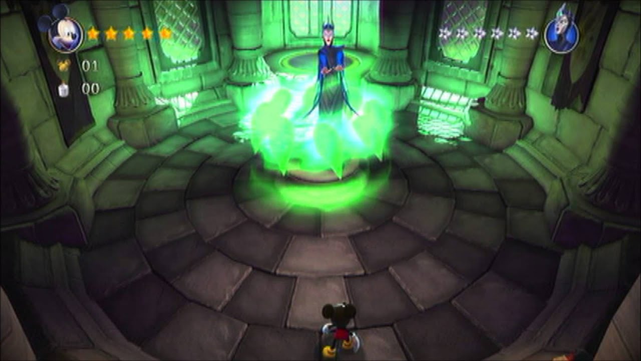 Disney Castle of Illusion starring Mickey Mouse Final Boss - YouTube
