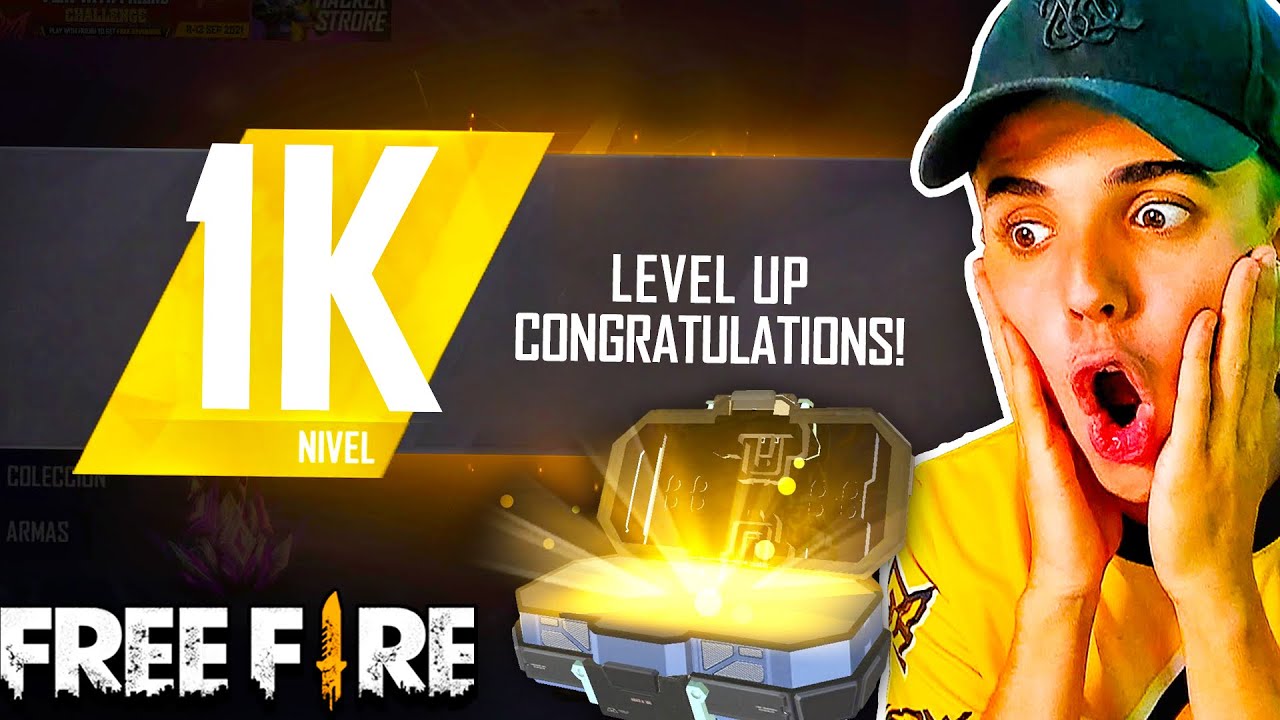 PRIMER JUGADOR en LLEGAR a *NIVEL MAXIMO* en FREE FIRE!! *recompensa ...