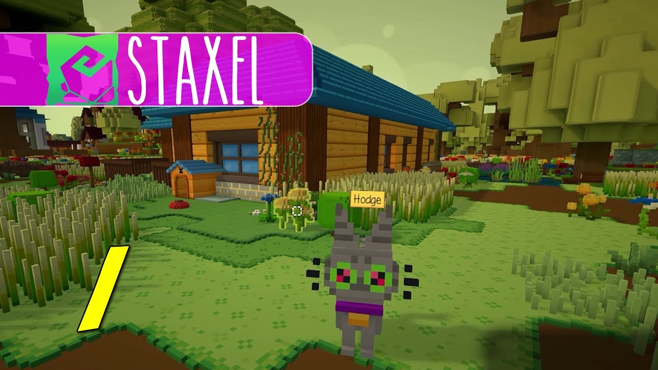 Staxel - Let's Play Ep 1 - NEW FARM - YouTube