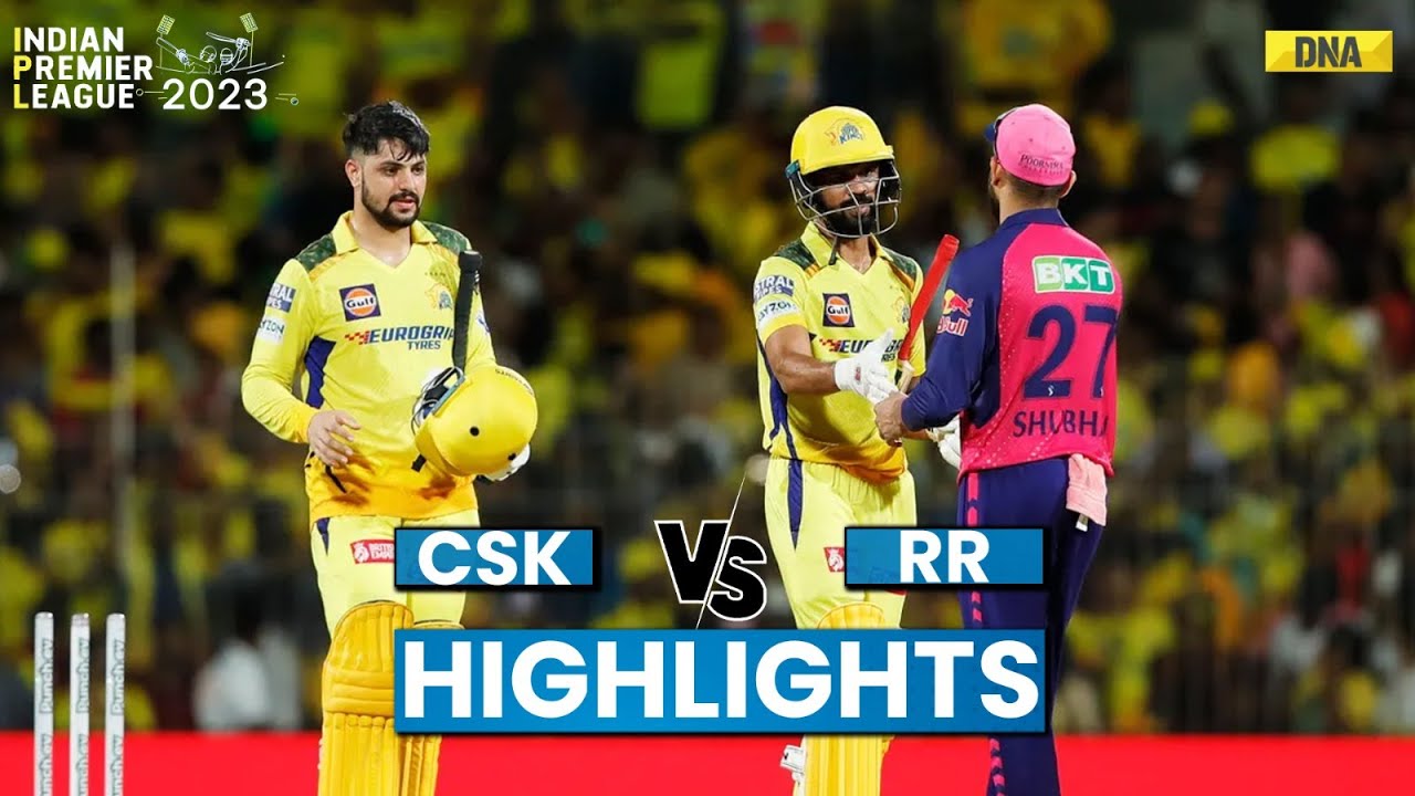 CSK vs RR Highlights: Chennai Super Kings One Step Close To IPL 2024 ...