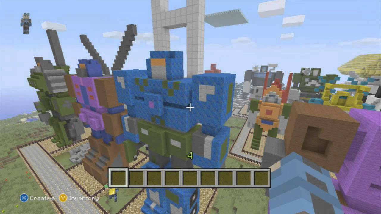 Transformers Minecraft World Update 2 Part 2 - YouTube