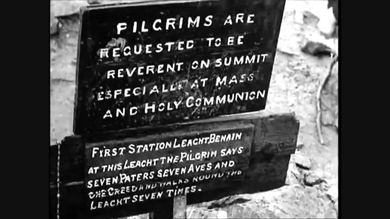 Reek Sunday 1949, Croagh Patrick, Westport, Mayo, Ireland - YouTube