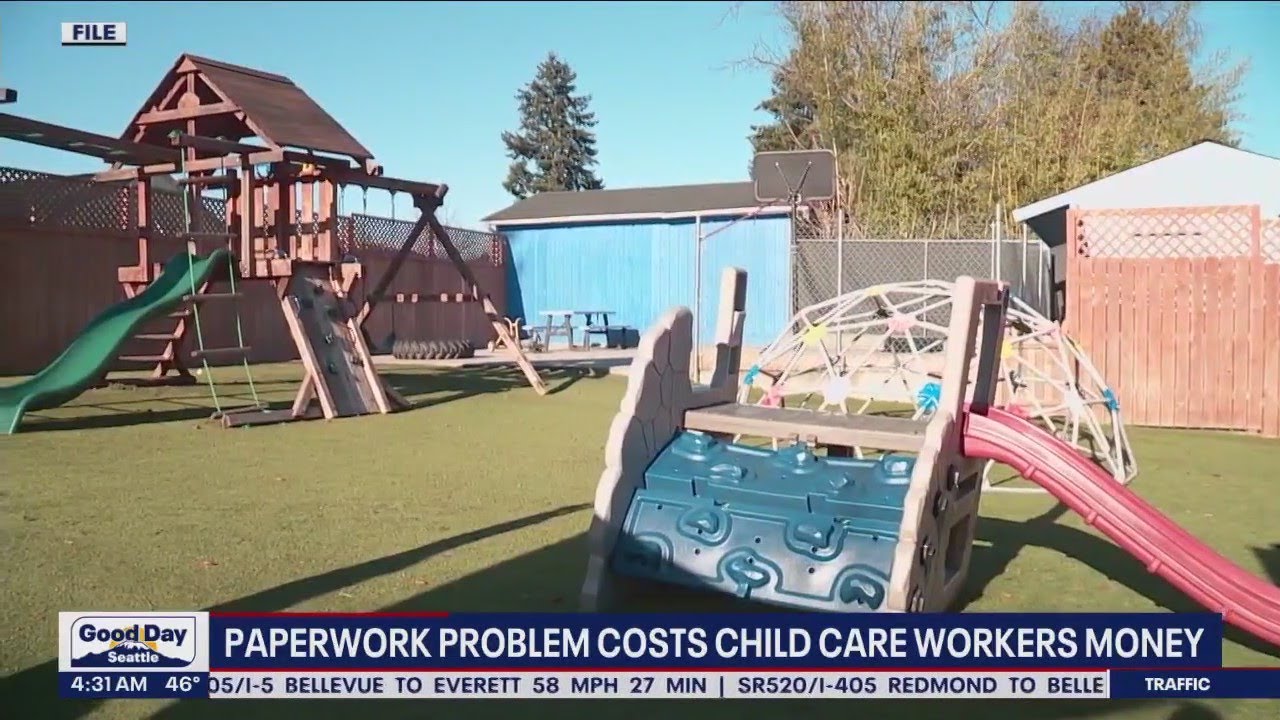 Paperwork error costing child care workers money | FOX 13 Seattle - YouTube