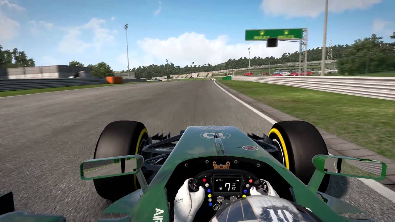 Codemasters F1 2014 - Kamui Kobayashi Onboard lap in Hungary - YouTube