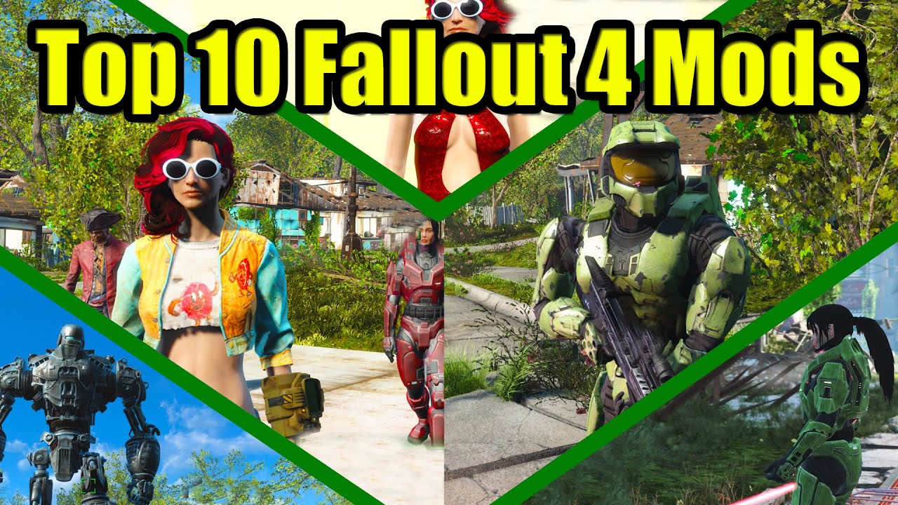 Top 10 Best Fallout 4 Mods Xbox Series X Next Gen Update - YouTube