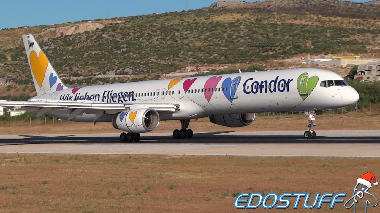 Special "Wir lieben Fliegen" Livery - Condor Boeing 757-330 D-ABON ...