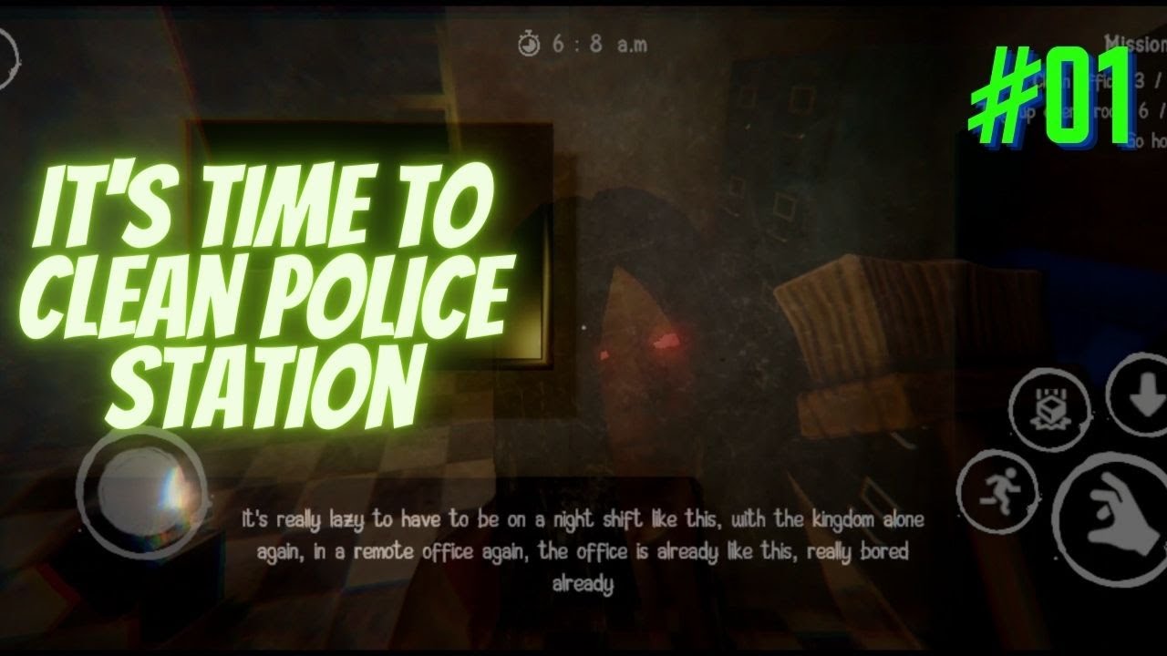 It's time to clean police station || Angker Gameplay #01 || Sparlings ...