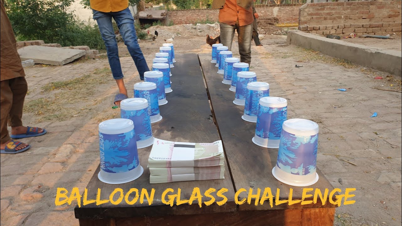 Balloon Glass Challenge | Fun Game | - YouTube