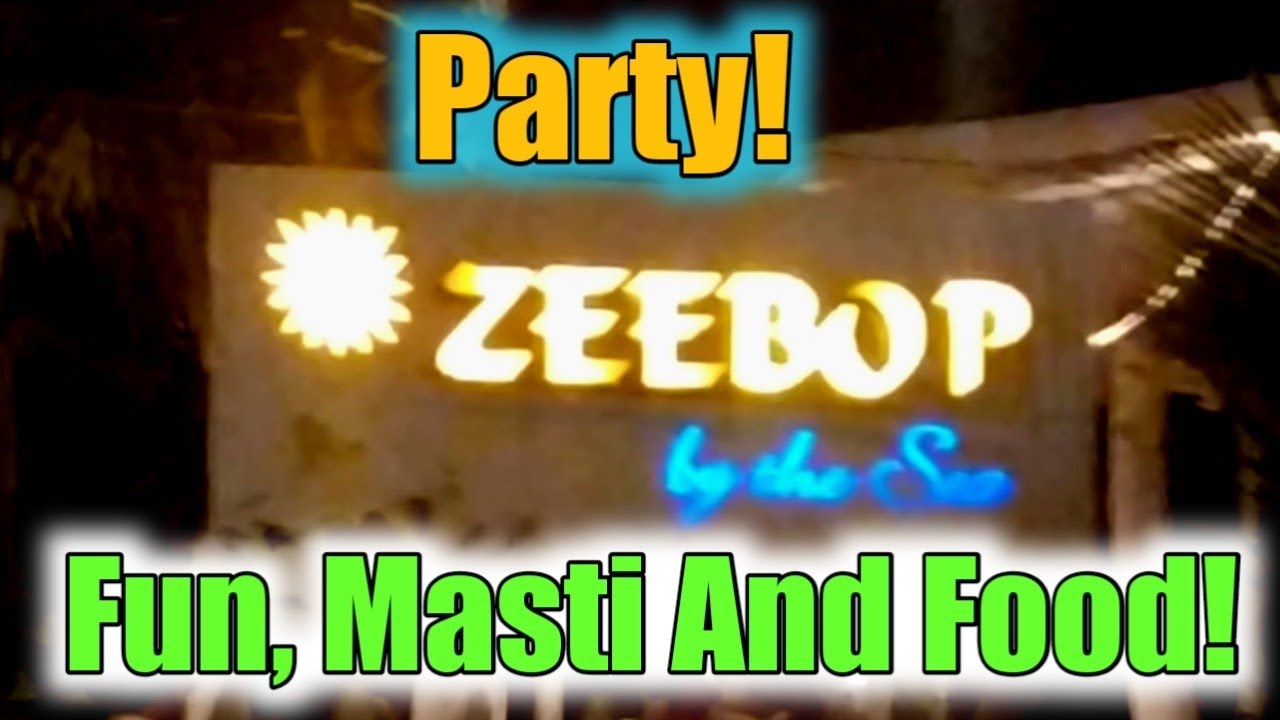 Office Party In Zeebok Hotel Goa |#zeebok #goa#partytime - YouTube