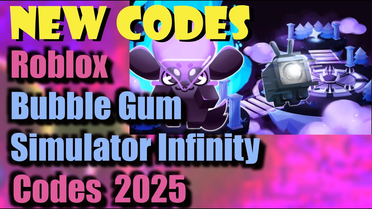 New Codes For Bubble Gum Simulator Infinity! All Working Roblox Bubble ...