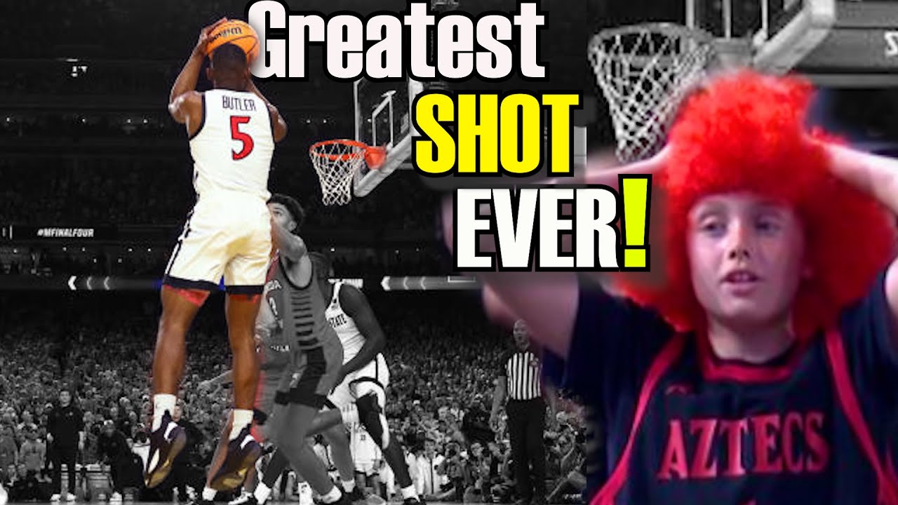 SHOT OF THE CENTURY! San Diego State vs Florida Atlantic Full Game ...