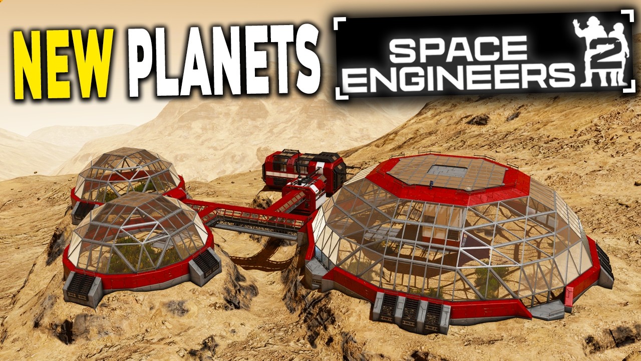 COLONY Systems IN Space Engineers 2 IS EPIC! - Update Preview - YouTube