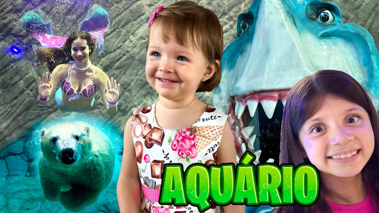 ISADORA FOI NUM AQUÁRIO GIGANTE ★ ISADORA MASUDINHA ★ - YouTube