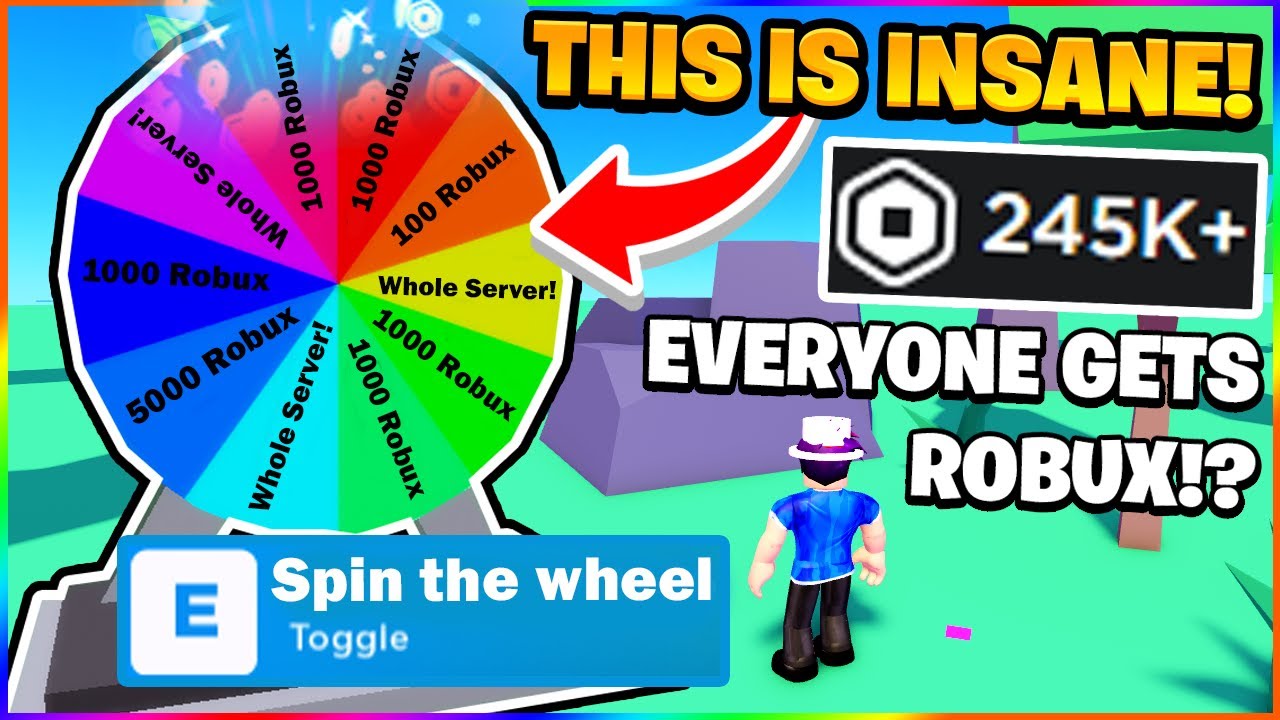 I FOUND A HIDDEN ROBUX WHEEL IN ROBLOX PLS DONATE!? - YouTube
