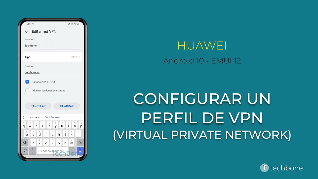 Configurar un Perifl de VPN (Virtual Private Network) - Huawei [Android 10 - EMUI 12] - YouTube