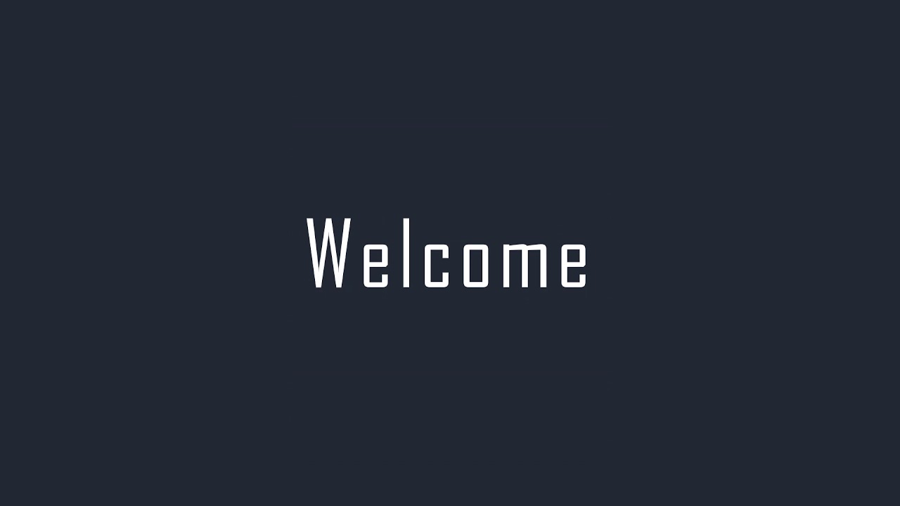Animated Short Video #Welcome. Welcome Animated Short Video! - YouTube