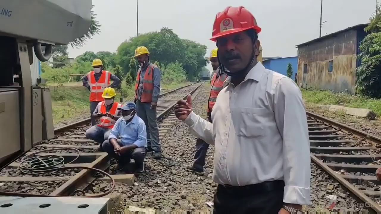 Practical exercise of LHB coach (Fitted with Bio-Tank) re-railment by ...