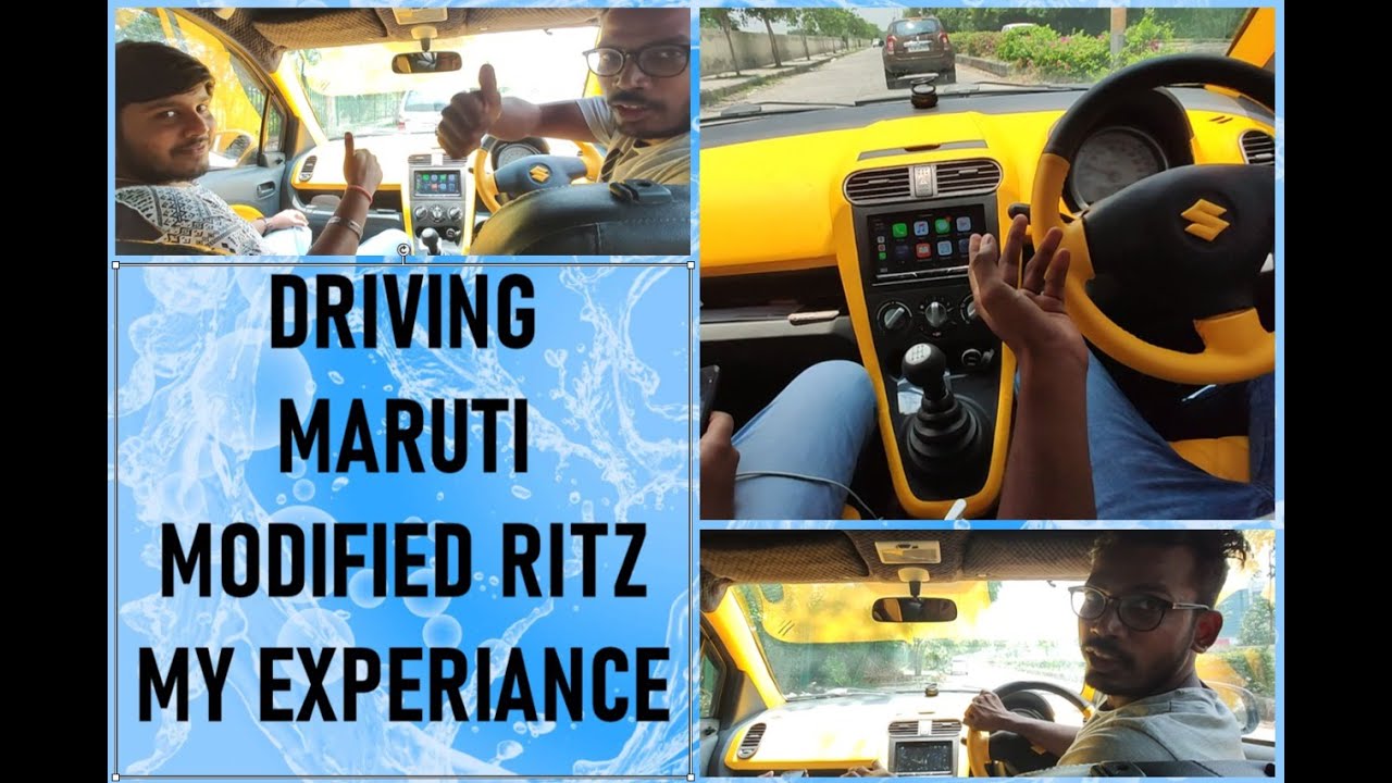 Maruti Ritz | modified Ritz | My Driving Experiance | SAFAR BY AK ...