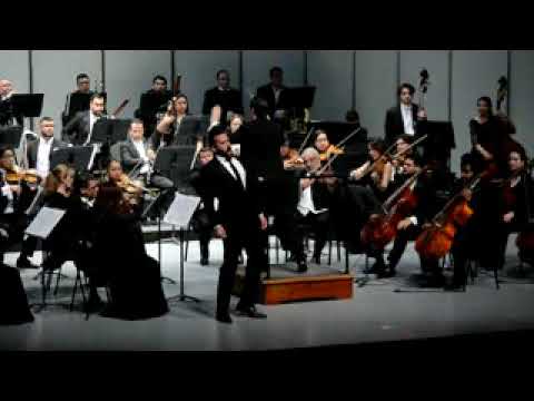 Barítono Steven Labrie con la OFECH - YouTube