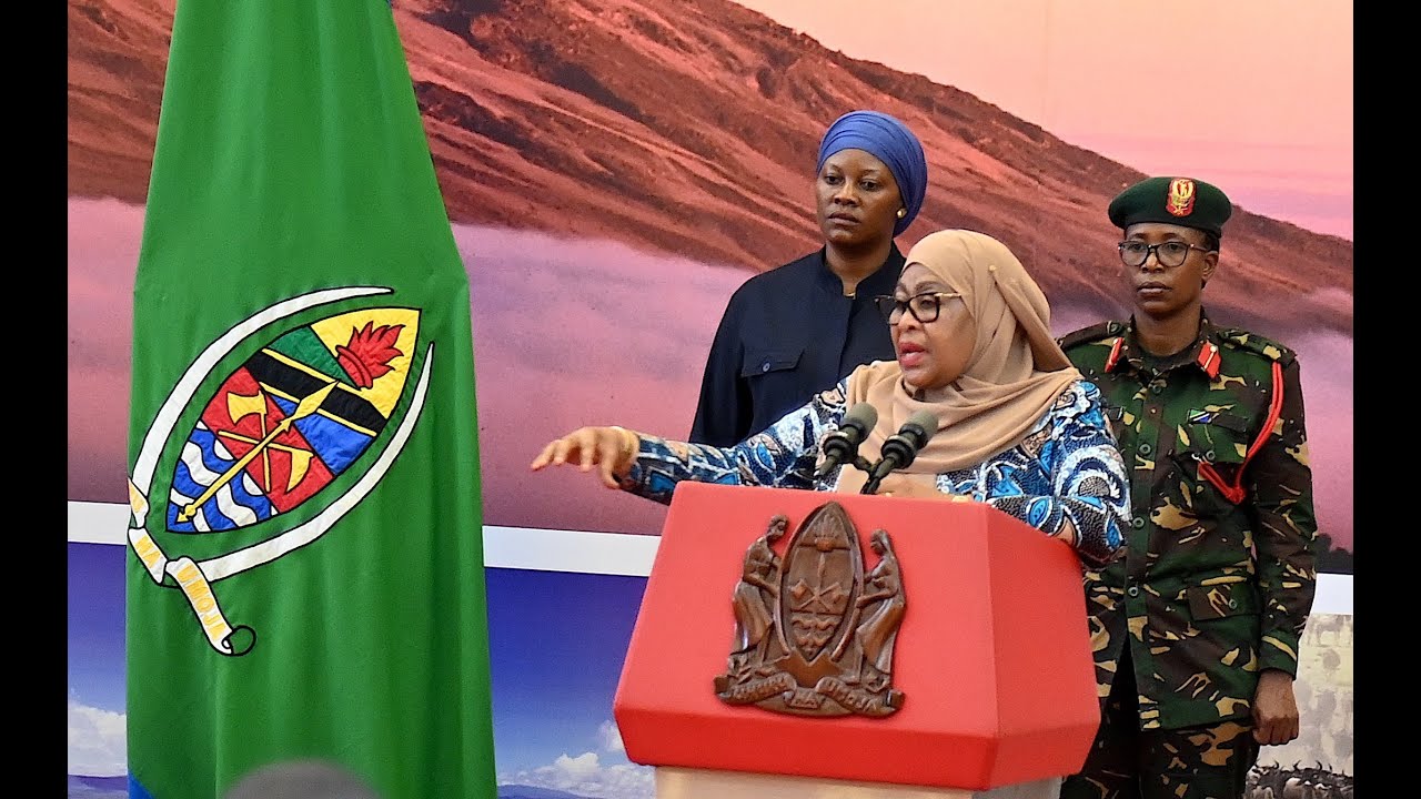 RAIS SAMIA AKIZUNGUMZA NA VIONGOZI WA VYAMA VYA SIASA TAREHE 03 JANUARI ...