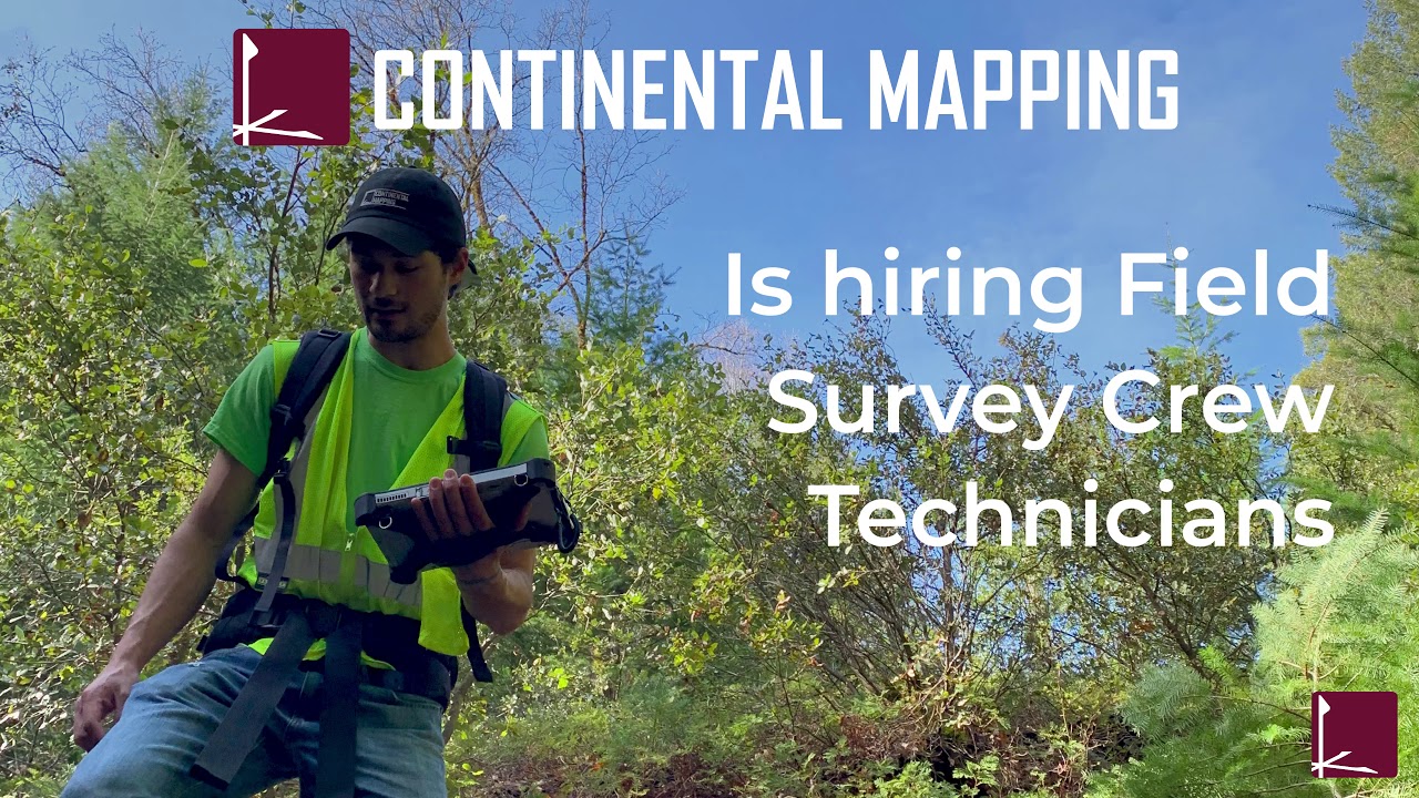 Hiring Field Survey Crew Technicians - YouTube