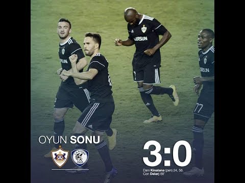 Qarabag FK vs Kukesi - 3:0 - All Goals - UEFA Champions League