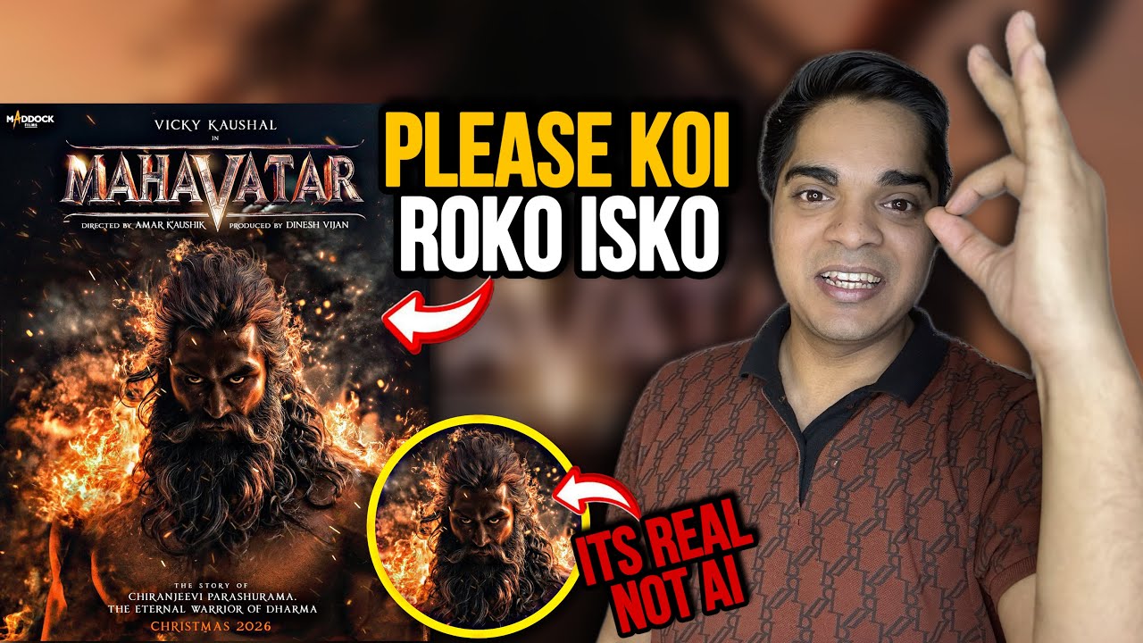 Mahavatar First Look Poster Review And Reaction | Vicky Kaushal Biggest ...