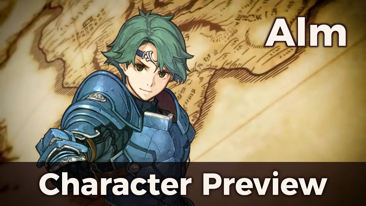 Fire Emblem Echoes Character Preview: Alm - YouTube