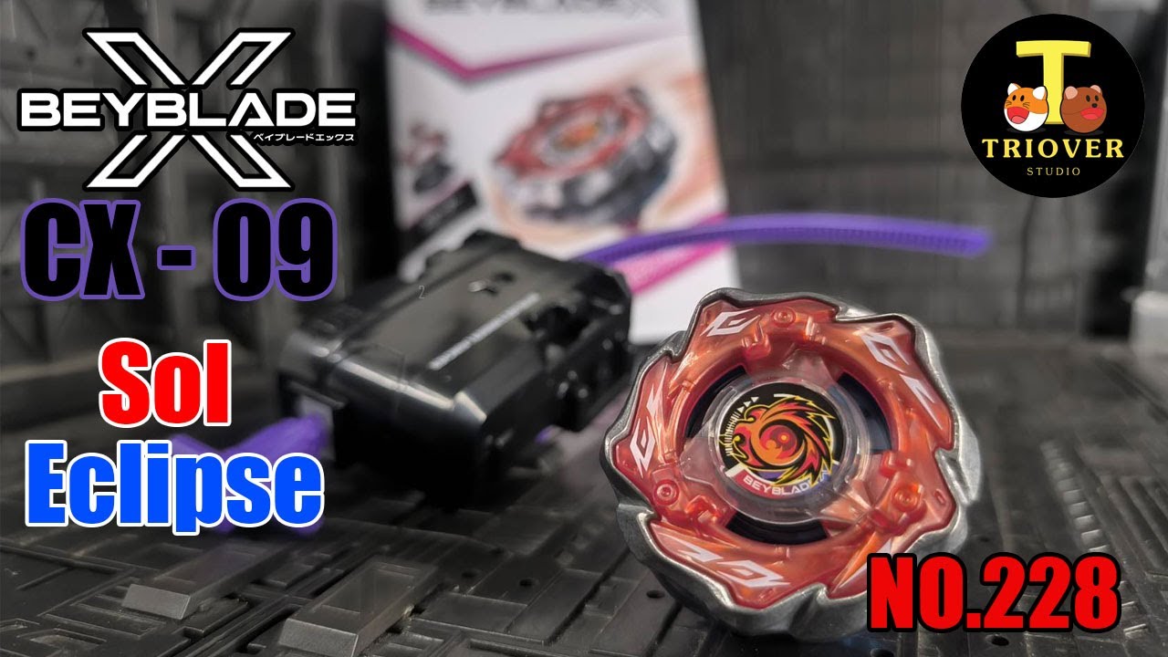 รีวิวยับ ยับ Sol Eclipse [ Beyblade X ] - YouTube