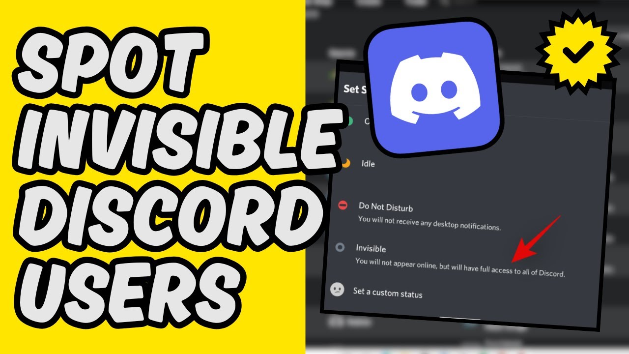 [Easy Guide] Spot Invisible Users on Discord - YouTube