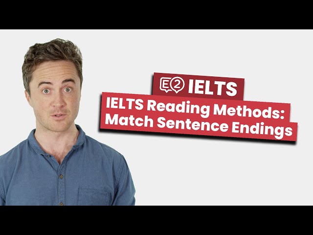 IELTS Tips - Reading Methods - Match…: English ESL video lessons