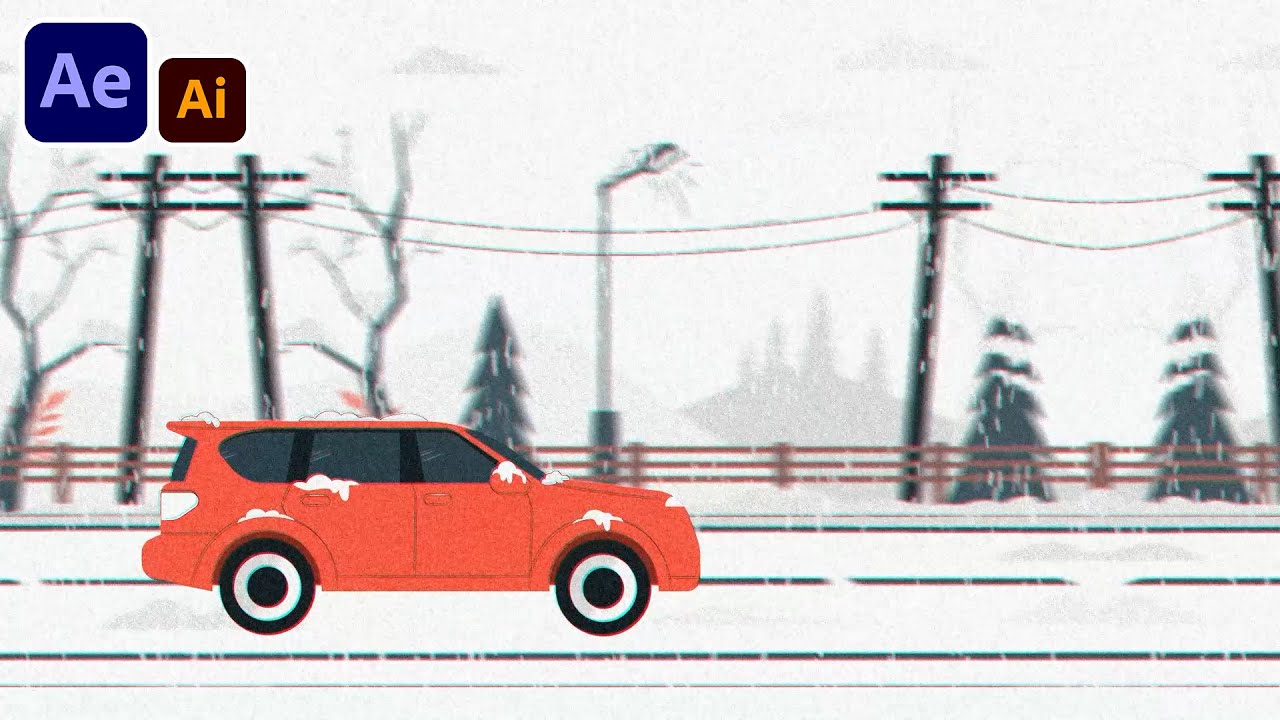 Create Infinite Vector Scenes in After Effects | Tutorial - YouTube