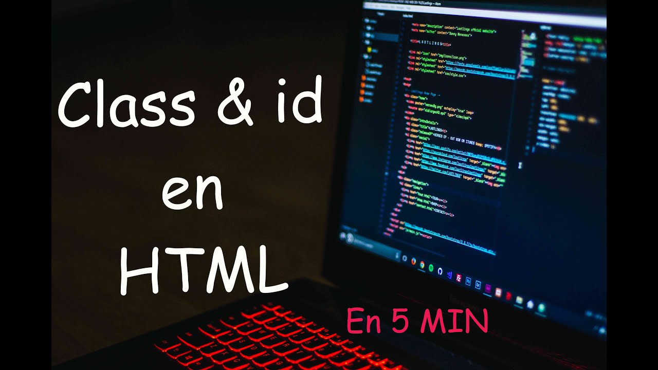 Class et Id en HTML - YouTube