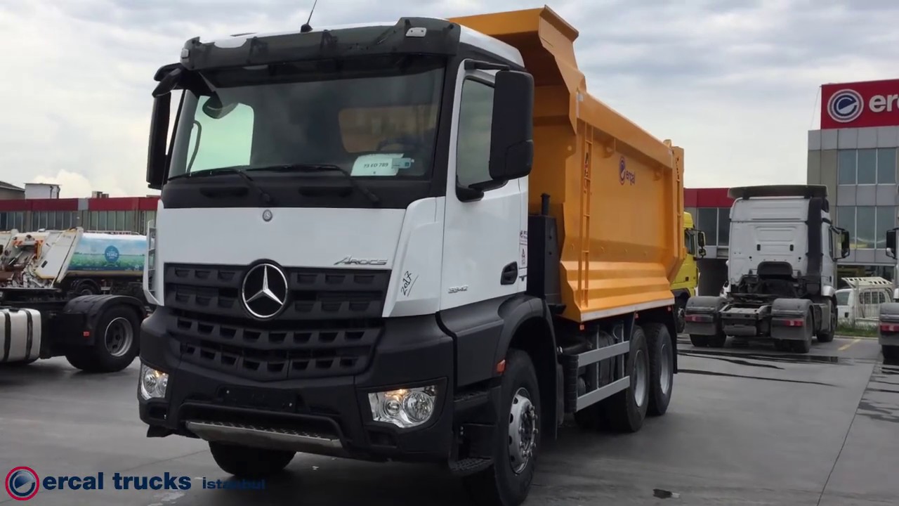 2017 AROCS 3342 MANUEL E6 AC 6X4 HARDOX TIPPER - YouTube