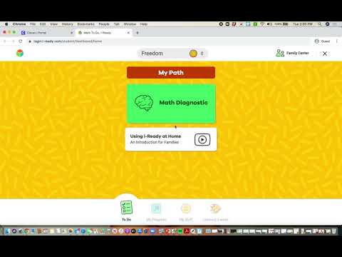 How to login to clever to get to iready - YouTube