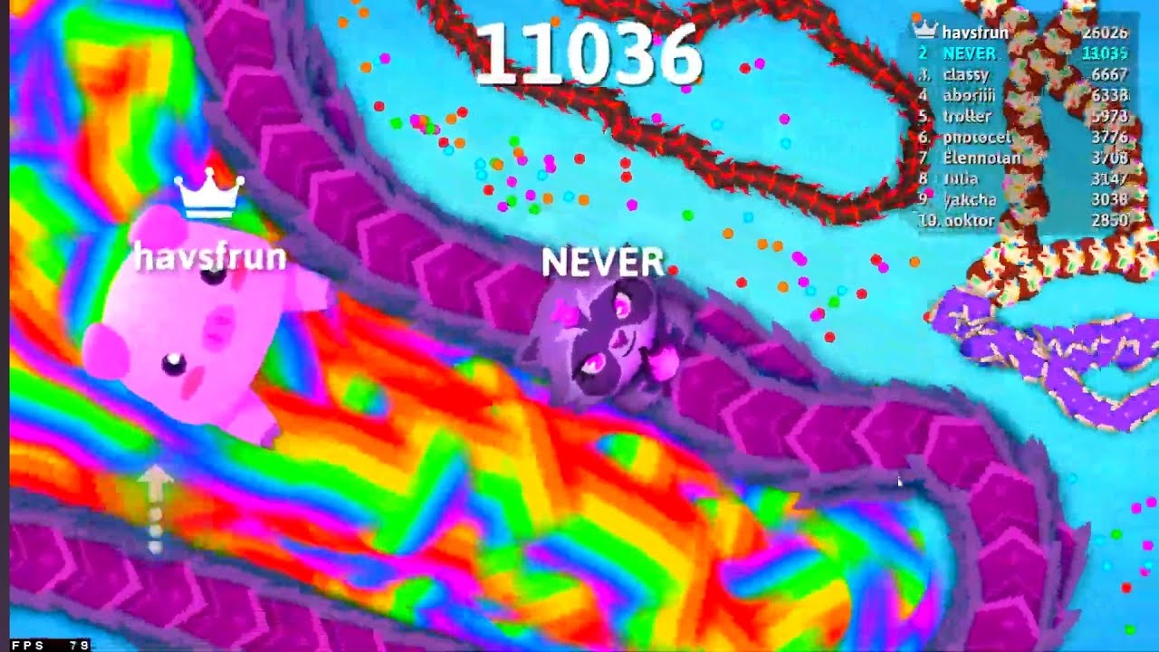 Piggy Giant Snake: The Biggest Snake in the Game?! Snake.io 🐍 #230 ...