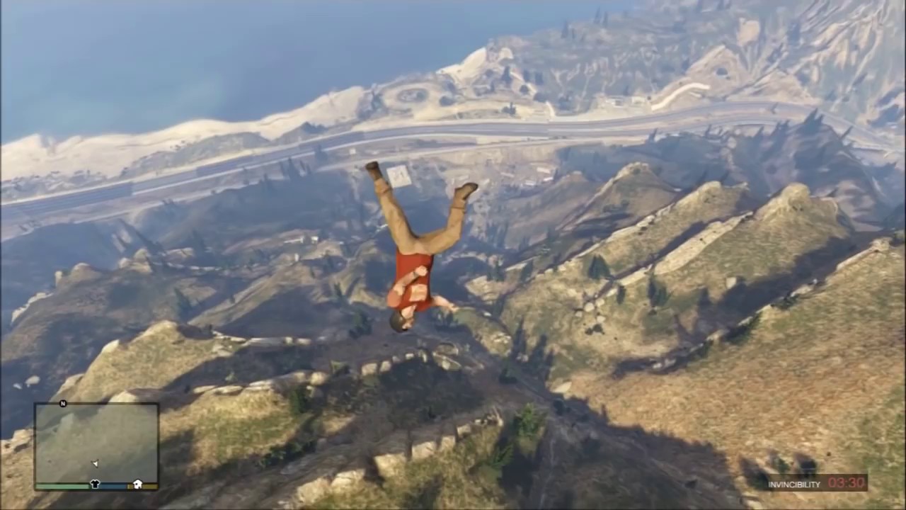 GTA V Super Jump with(Moon Gravity Compilation) - YouTube
