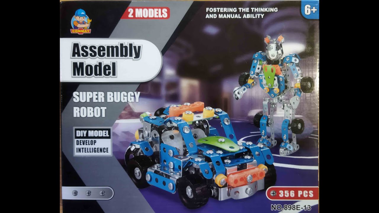 Конструктор "Robot & Super Buggy". - YouTube