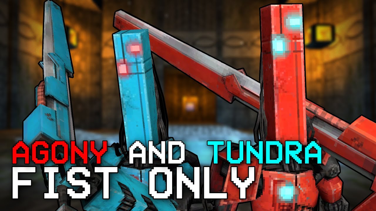 ULTRAKILL /// Swordsmachine "Agony" and "Tundra" Fight (FIST ONLY ...