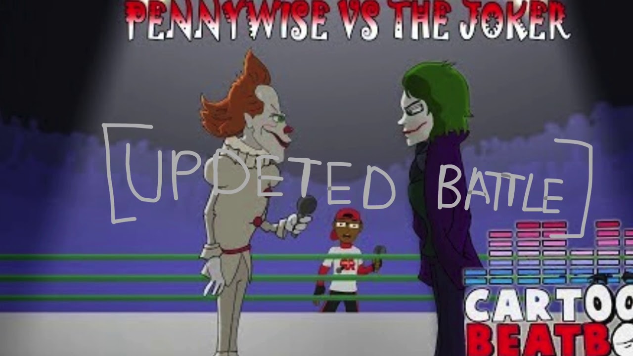 Pennywise vs the joker [updated beatbox] cartoon beatbox battle - YouTube
