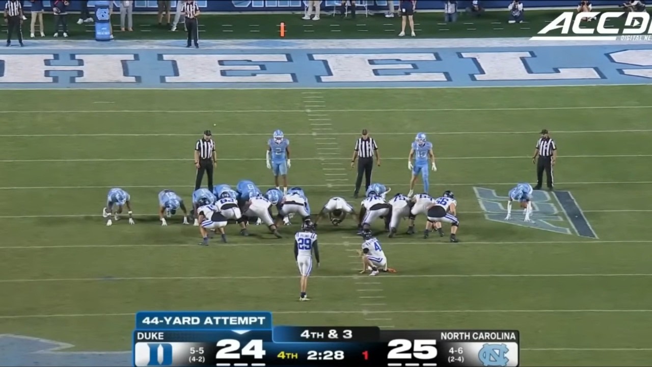 A GAME WINNING FAKE FIELD GOAL IN 2025! - YouTube