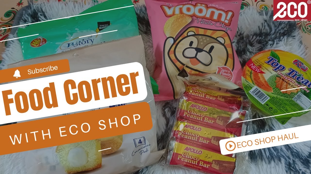 FOOD CORNER WITH ECO SHOP | ECO SHOP HAUL | MINNA'S HOME 🏡 - YouTube