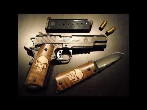 New Grip Designs - 1911 Grips - Custom Killer Grips - YouTube