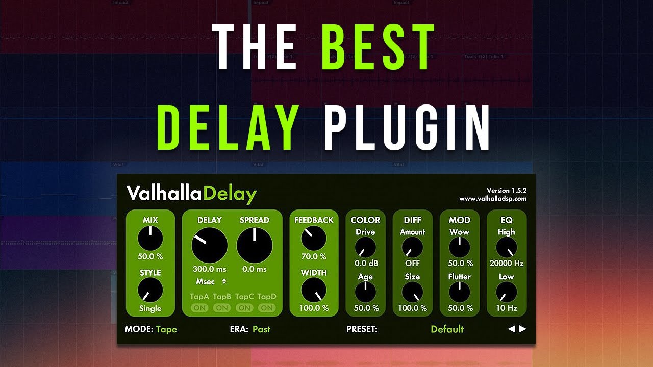 My Favourite Delay Plugin For Vocals (and everything else) - YouTube