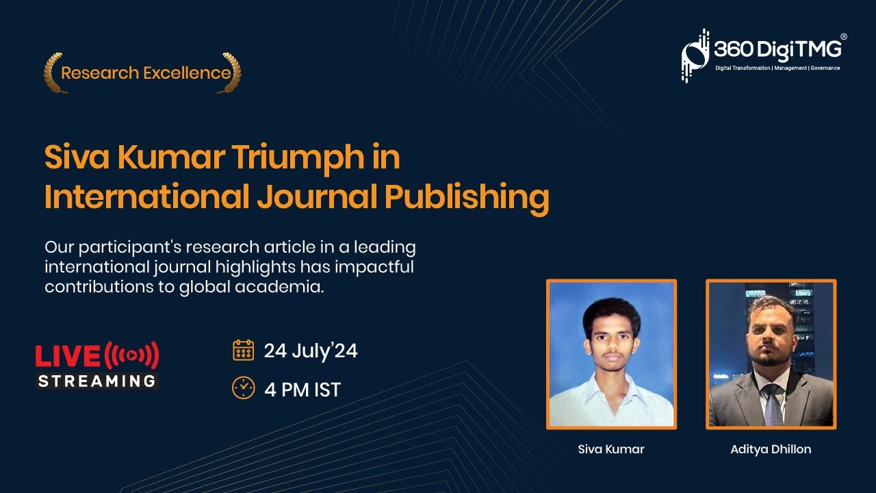 Interview with Siva Kumar Lagudu | International Research Article Publication - YouTube